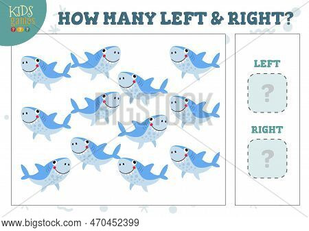 How Many Left Right Vector & Photo (Free Trial) | Bigstock