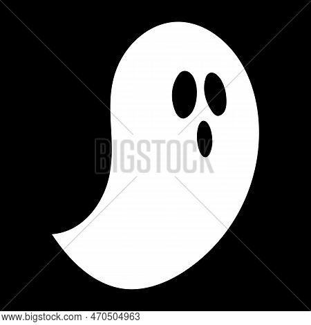 Cartoon Ghost Icon Vector & Photo (Free Trial) | Bigstock
