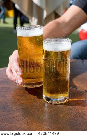 Fresh Draught Lager Image & Photo (Free Trial) | Bigstock