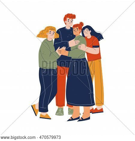 Group Hug Clip Art