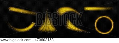 Gold Glitter Magic Vector & Photo (Free Trial) | Bigstock