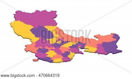 China Political Map Vector & Photo (Free Trial) | Bigstock