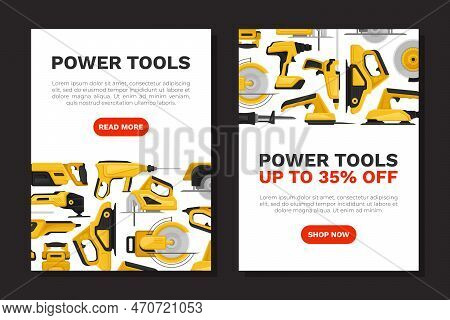 Power Tools 벡터 및 사진(무료 체험) | Bigstock
