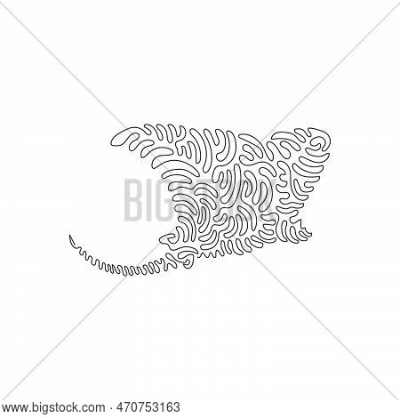 Continuous Curve One Vector & Photo (Free Trial) | Bigstock