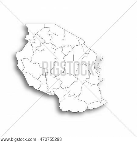 Tanzania Political Vector & Photo (Free Trial) | Bigstock