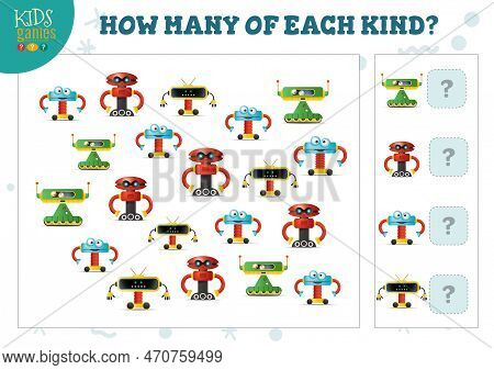 How Many Each Kind Vector & Photo (Free Trial) | Bigstock