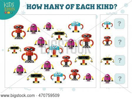 How Many Each Kind Vector & Photo (Free Trial) | Bigstock