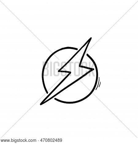 Power Icon, Lightning Vector & Photo (Free Trial) | Bigstock