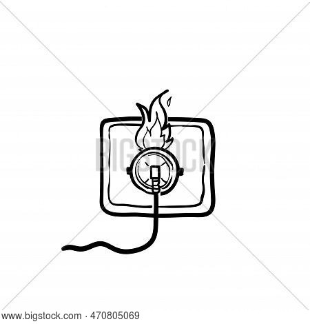 Fire Wiring. Socket Vector & Photo (Free Trial) | Bigstock