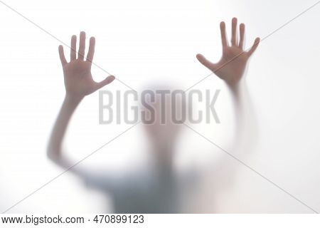 Silhouette Scared Boy Image & Photo (Free Trial) | Bigstock