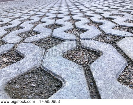 Grass Eco Pavement Image & Photo (Free Trial) | Bigstock