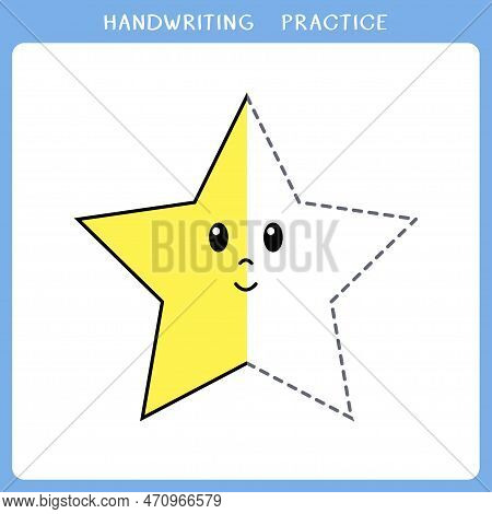 Handwriting Practice Vector & Photo (Free Trial) | Bigstock