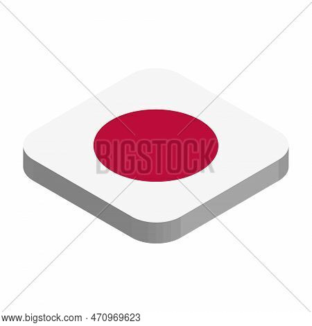 Japan Flag - 3d Vector & Photo (Free Trial) | Bigstock