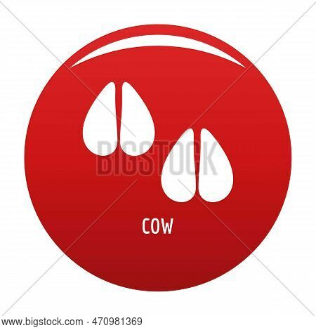 Cow Step Icon. Simple Image & Photo (Free Trial) | Bigstock