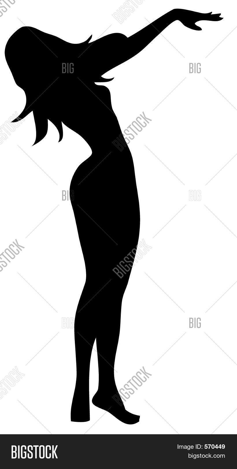Sexy Silhouette Pinup Image & Photo (Free Trial) | Bigstock