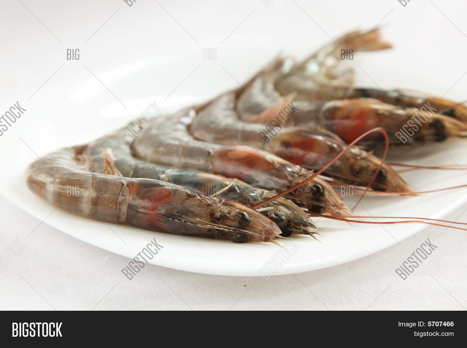 Whole Raw Prawns Image & Photo (Free Trial) | Bigstock