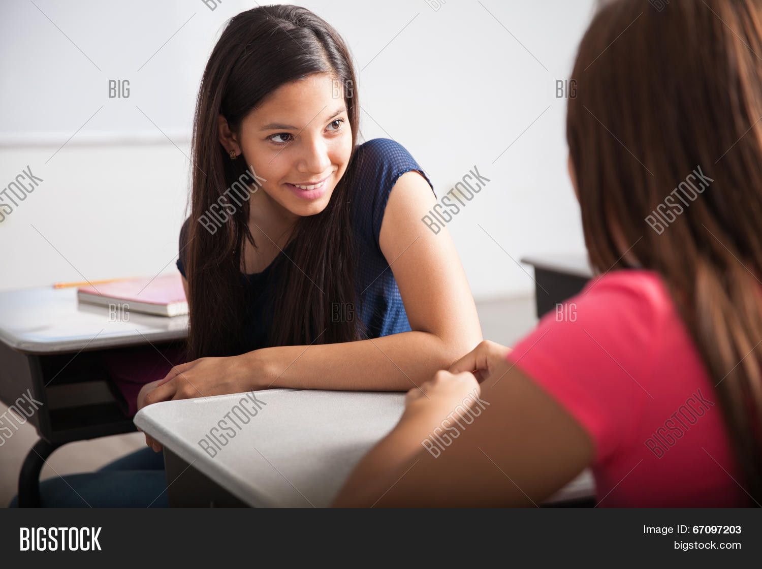 Cute Teens Talking Image & Photo (Free Trial) | Bigstock