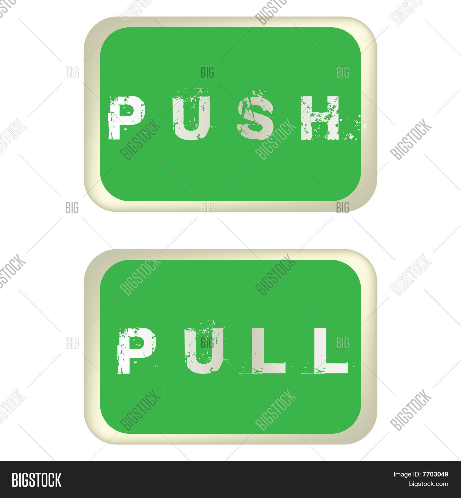 Push Pull Labels Image & Photo (Free Trial) | Bigstock