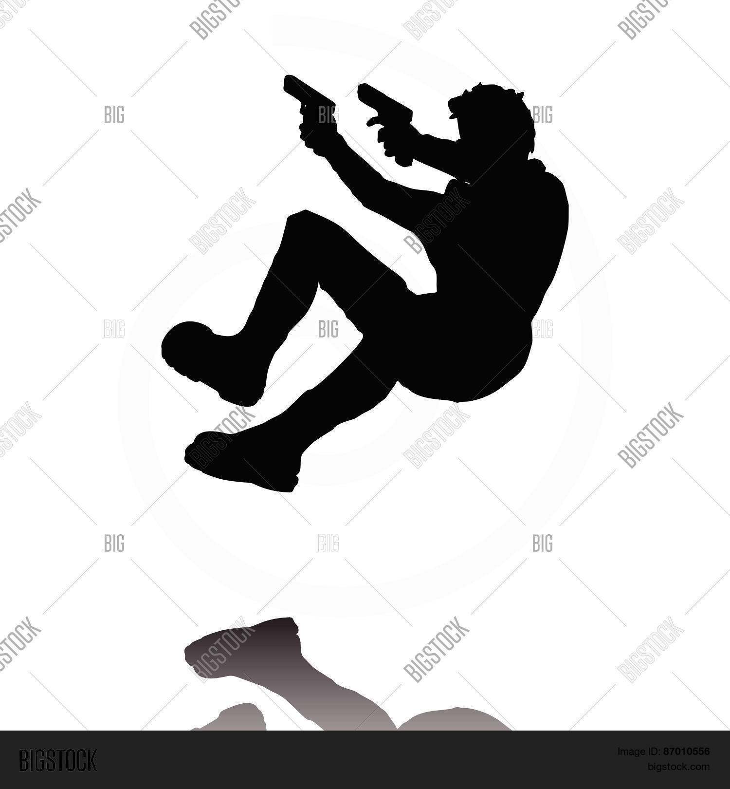 Man Gun Vector & Photo (Free Trial) | Bigstock