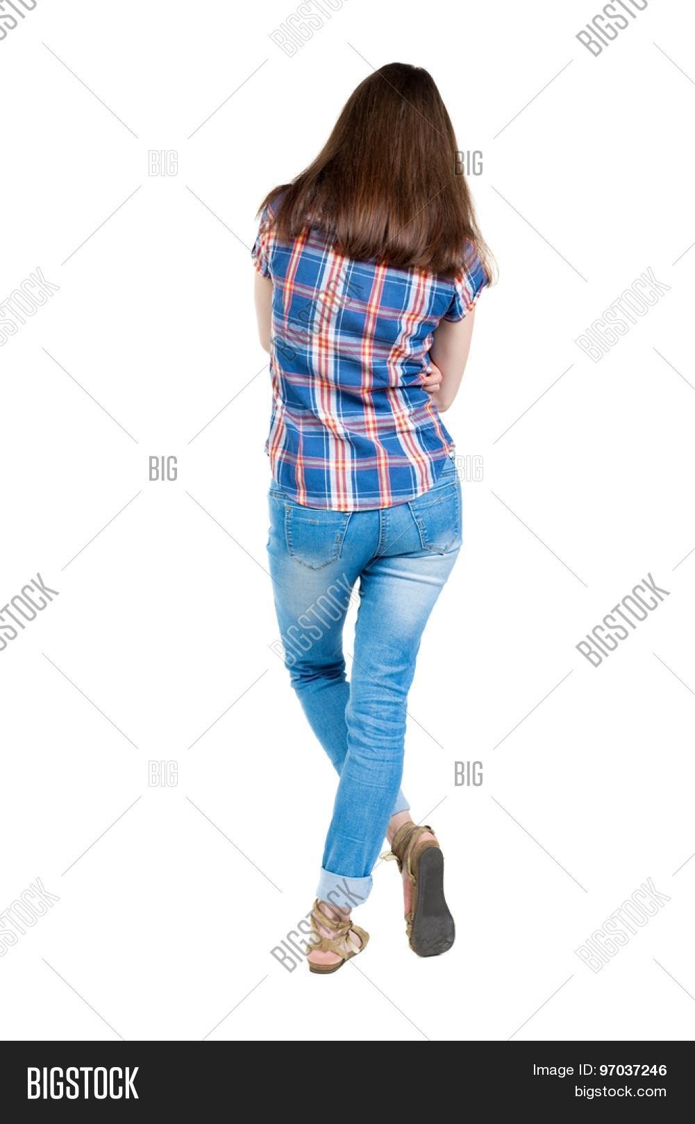 Back View Standing Image & Photo (Free Trial) | Bigstock