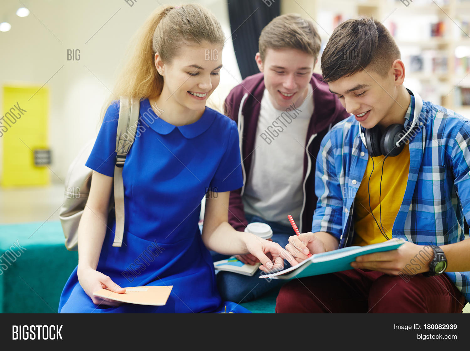 Group Smiling Students Image & Photo (Free Trial) | Bigstock
