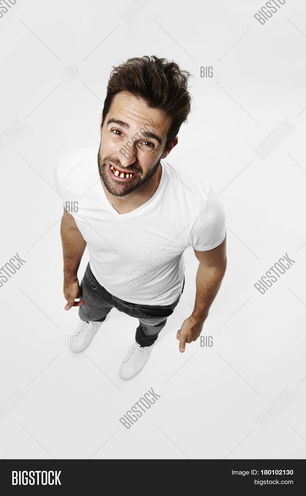 Funny Gap Tooth Guy Image & Photo (Free Trial) | Bigstock