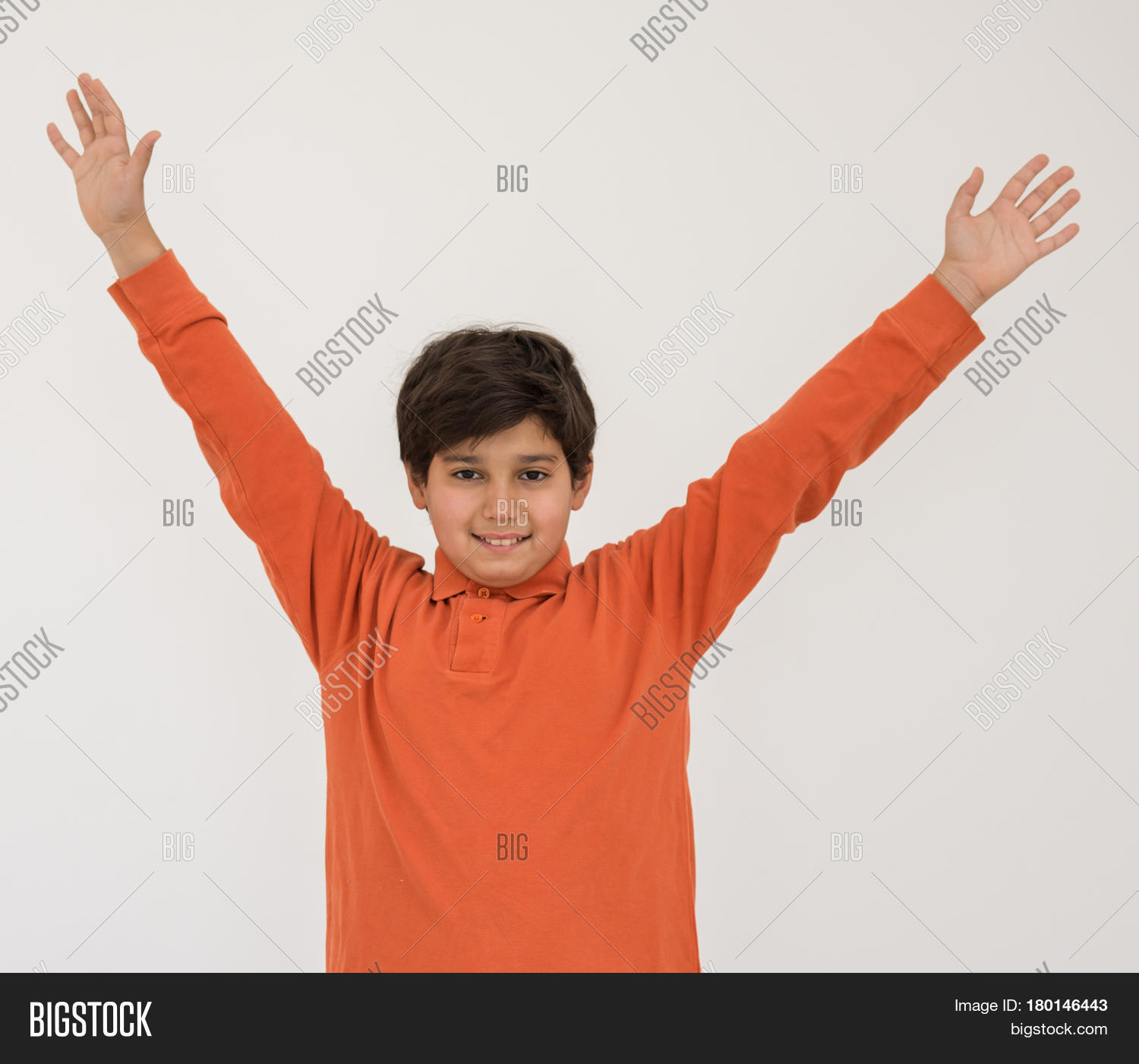 Cute School Kid Posing Image & Photo (Free Trial) | Bigstock