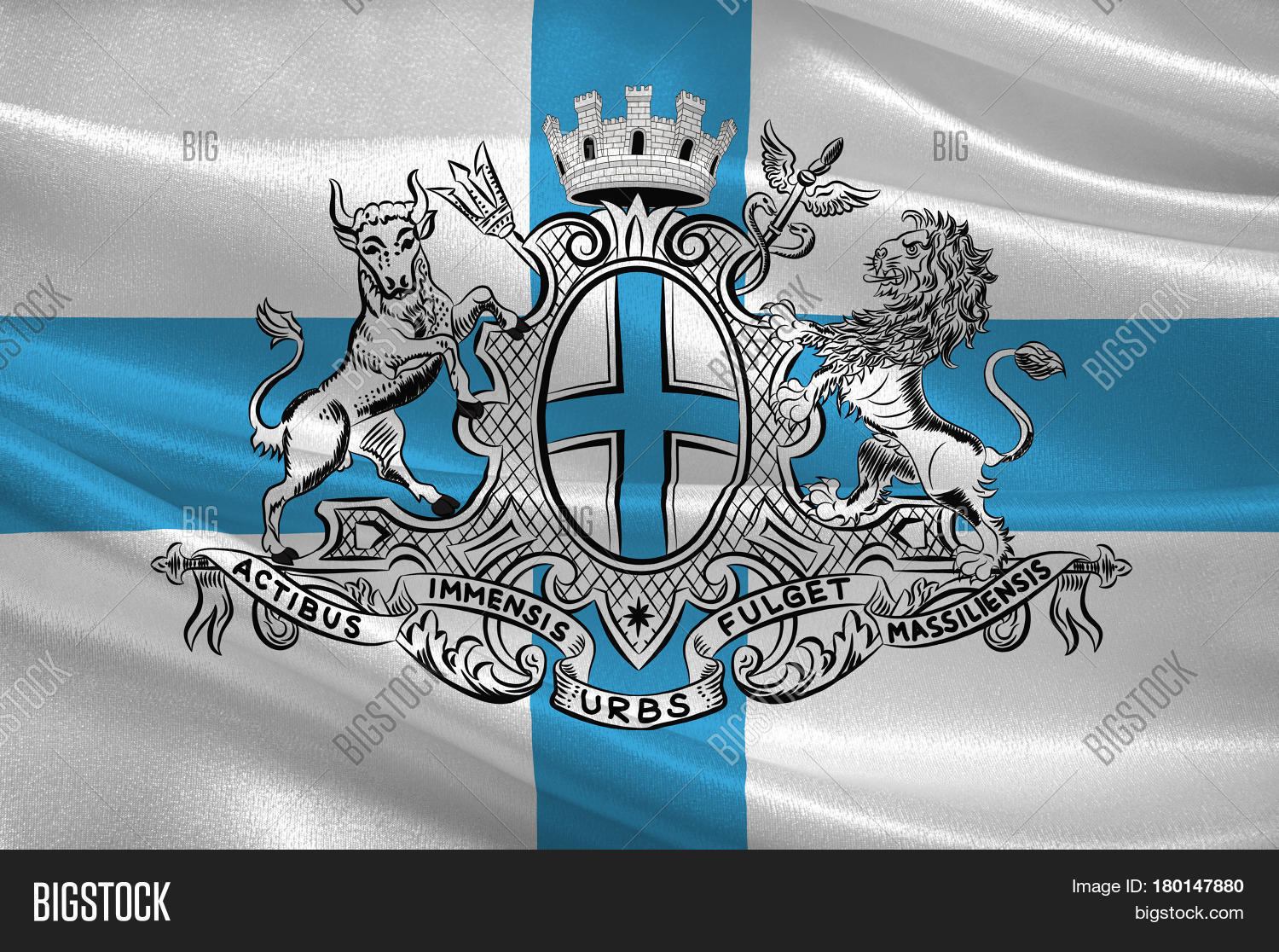 Flag Marseille Capital Image & Photo (Free Trial) | Bigstock