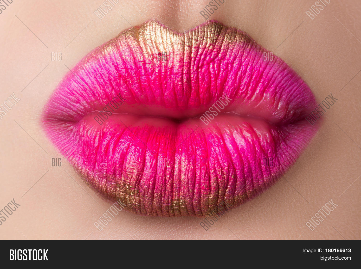 Woman Lips Blowing Image & Photo (Free Trial) | Bigstock