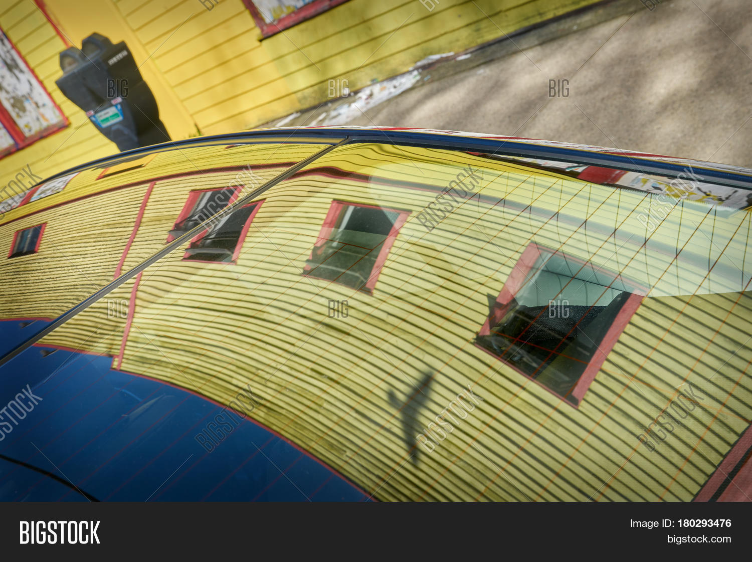 Storefront Reflection Image & Photo (Free Trial) | Bigstock