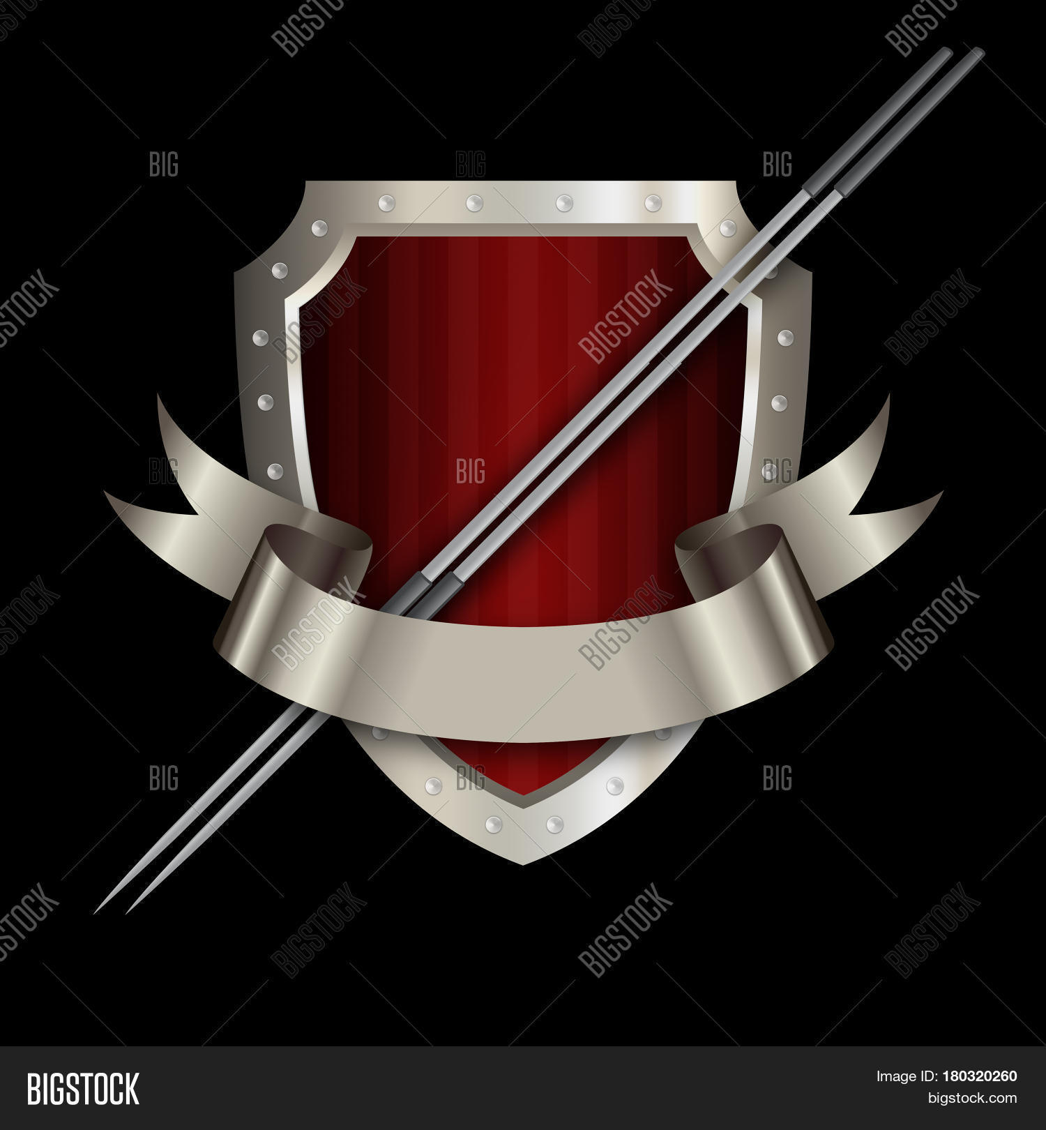 Medieval Red Shield Image & Photo (Free Trial) | Bigstock