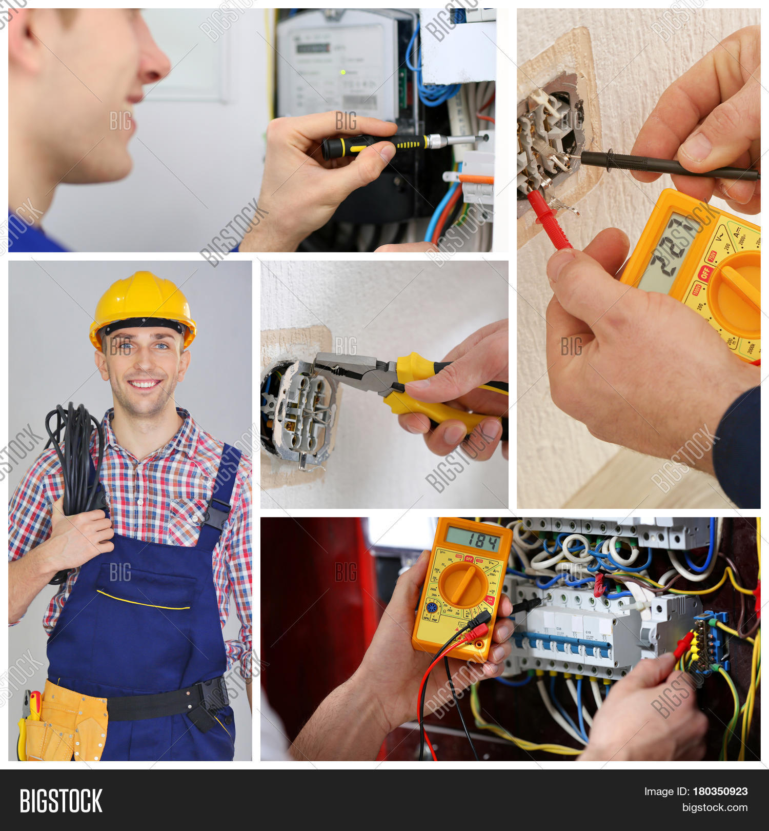 Collage Electric Image & Photo (Free Trial) | Bigstock