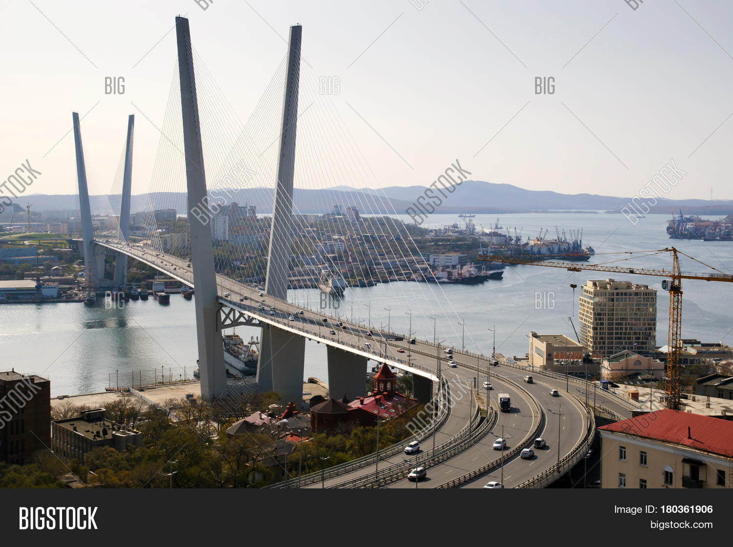 Traffic Port City. Image & Photo (Free Trial) | Bigstock