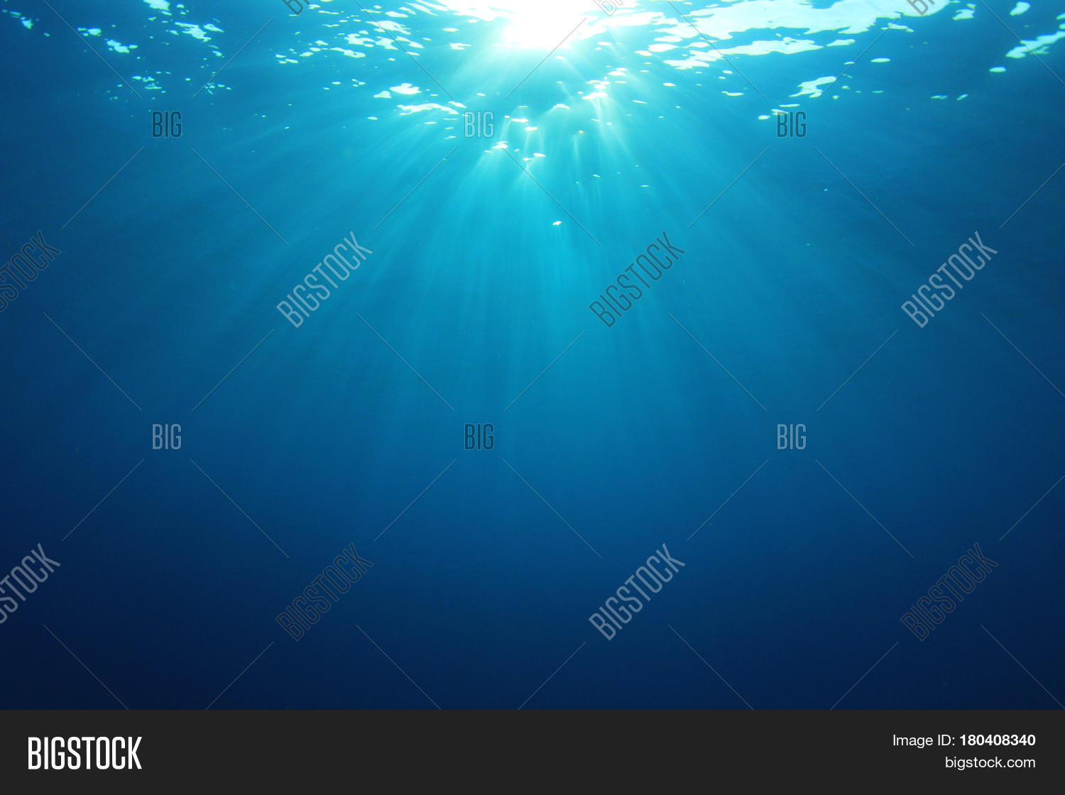 Underwater Blue Image & Photo (Free Trial) | Bigstock