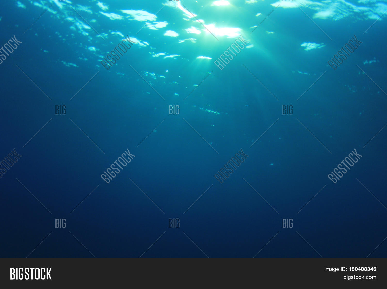 Underwater Blue Image & Photo (Free Trial) | Bigstock