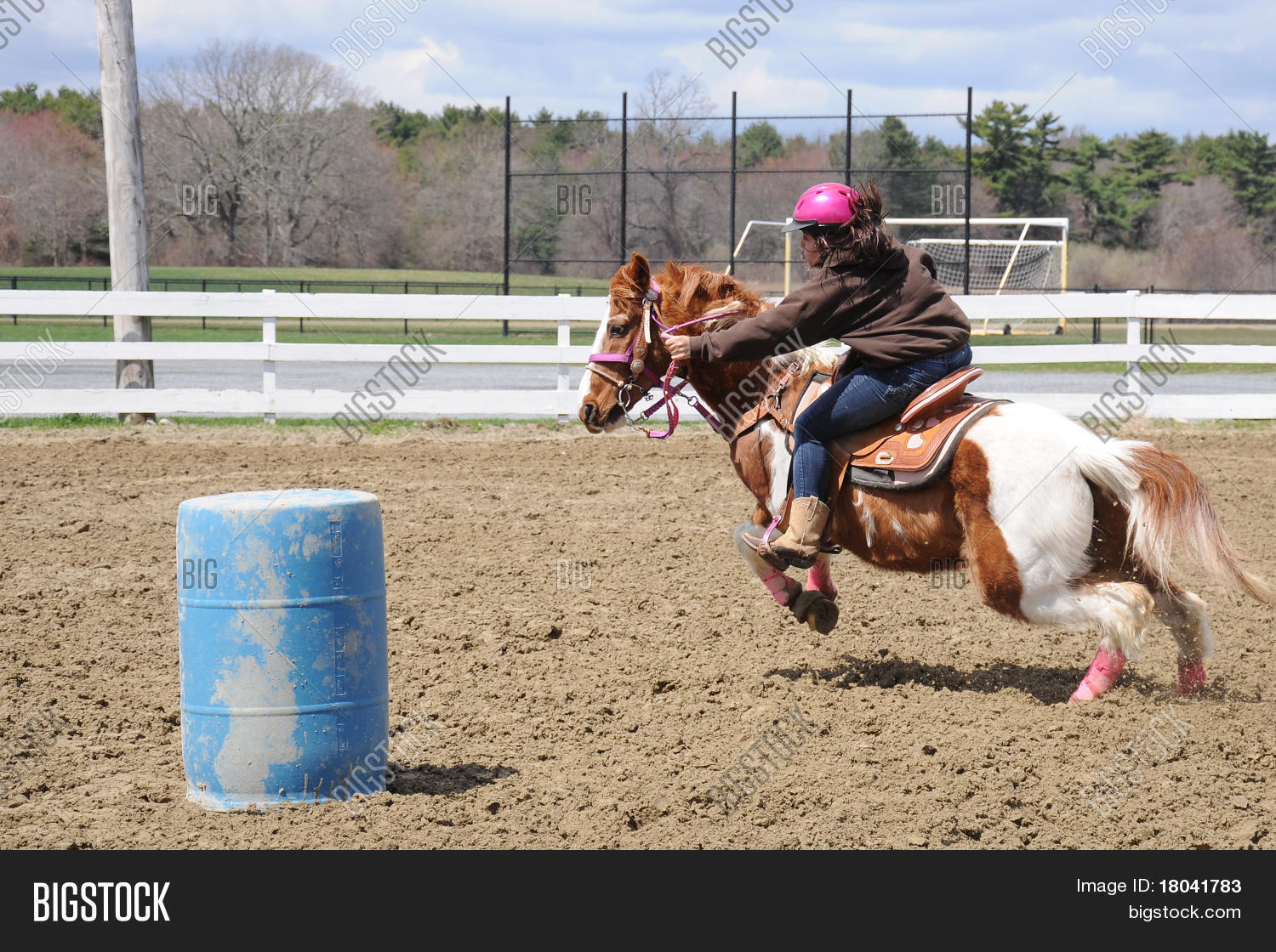 Teenage Girl Barrel Image & Photo (Free Trial) | Bigstock
