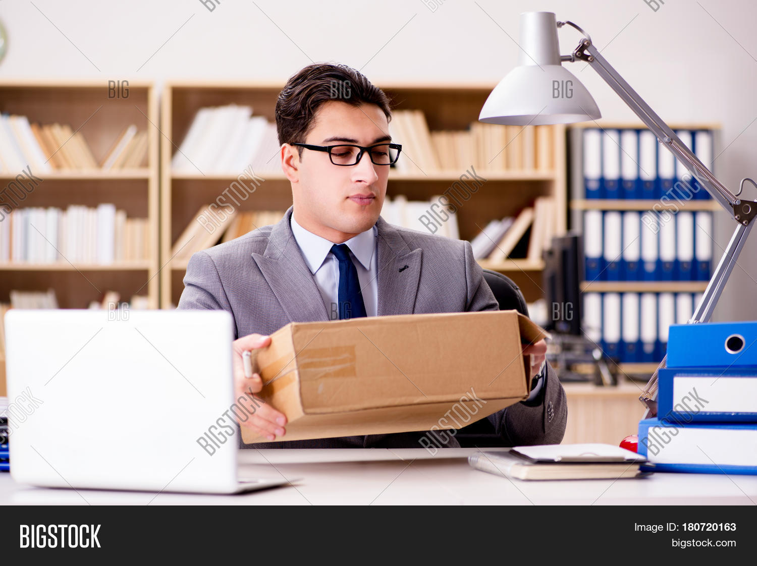 Businessman Receiving Image & Photo (Free Trial) | Bigstock