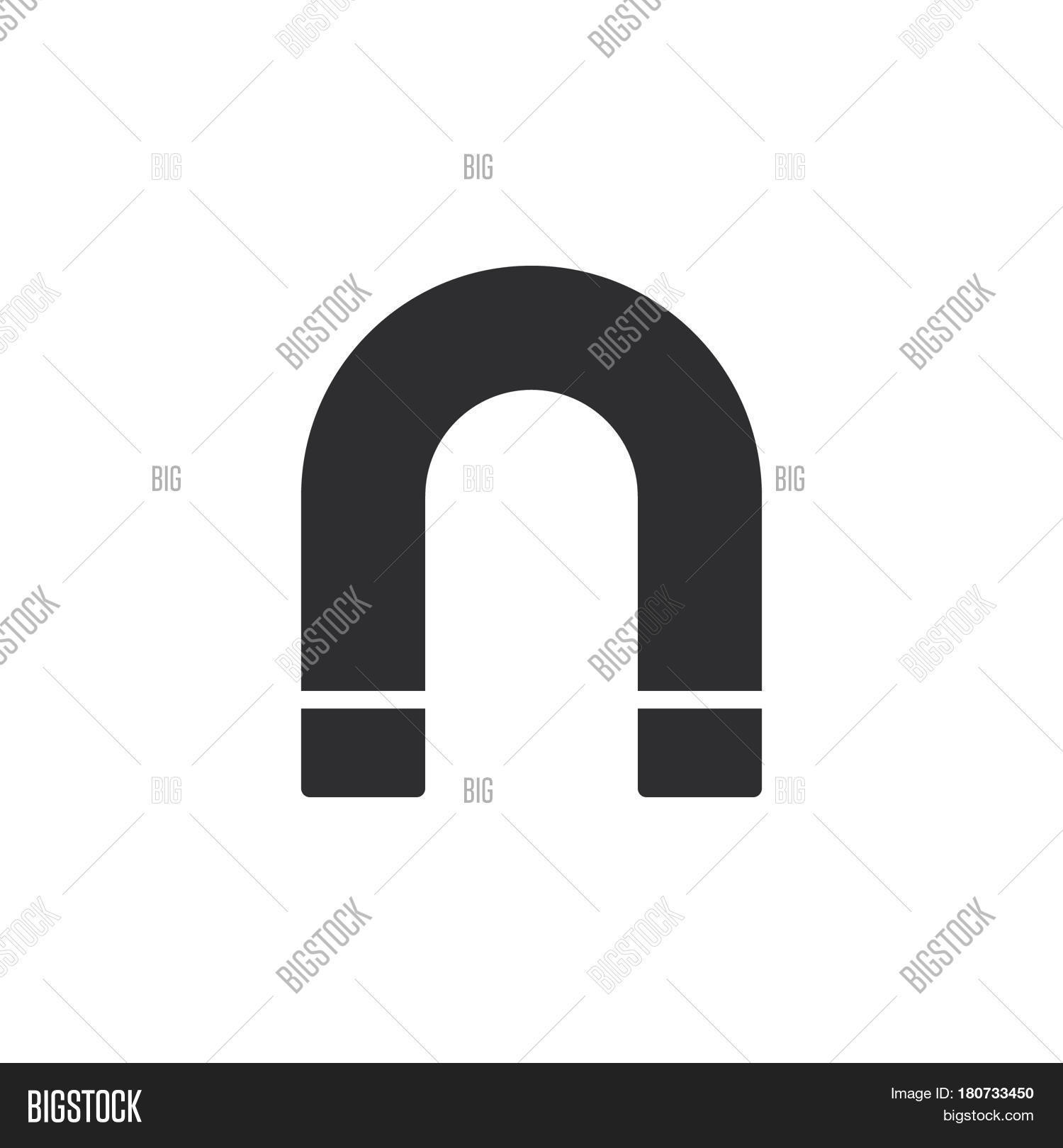 Magnet Icon Vector Vector & Photo (Free Trial) | Bigstock