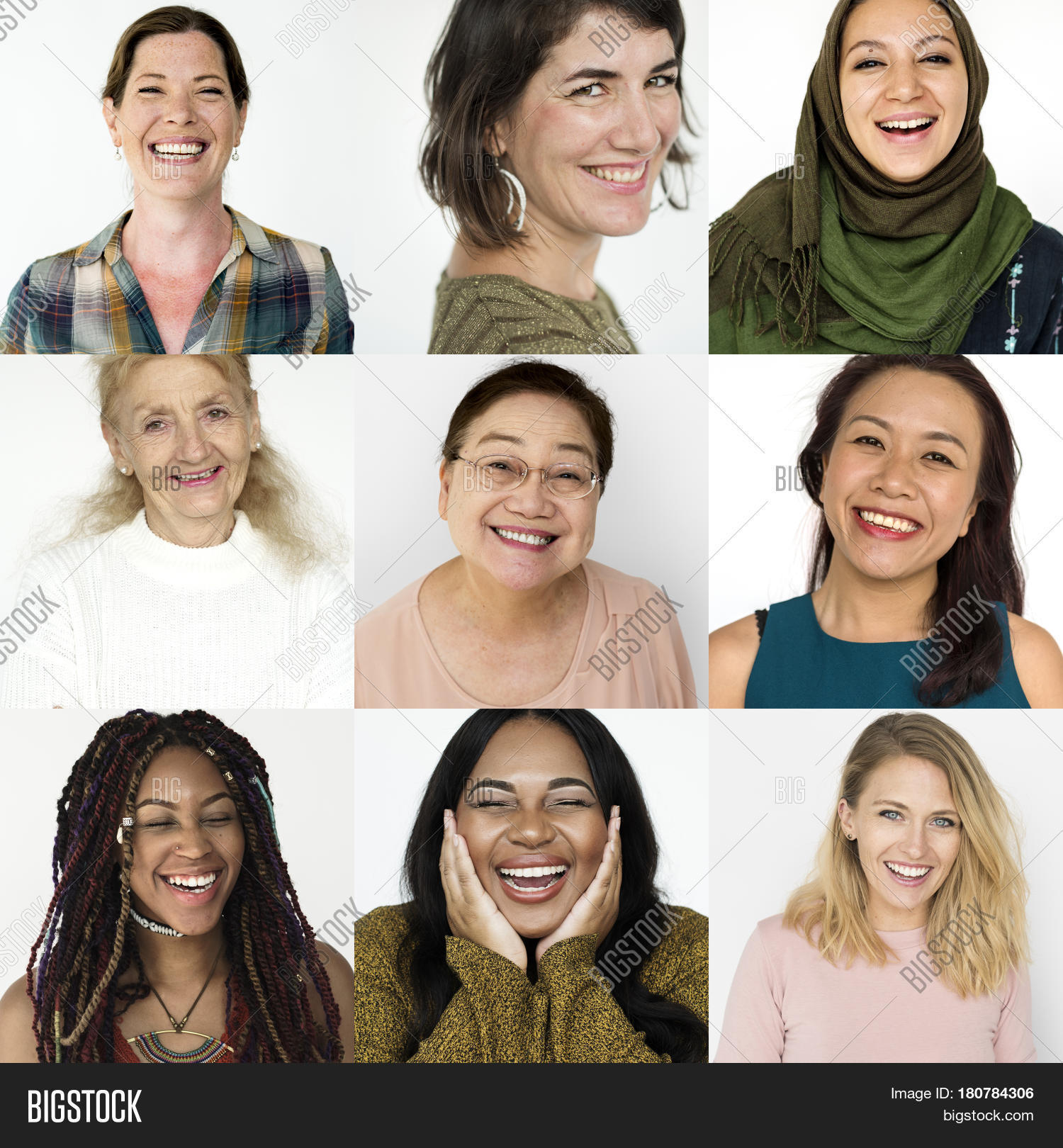 Collages Diverse Women Image & Photo (Free Trial) | Bigstock