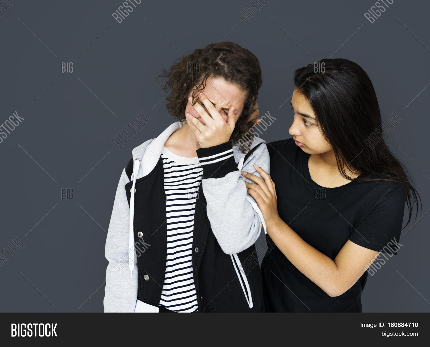 Friends Crying Sadness Image & Photo (Free Trial) | Bigstock