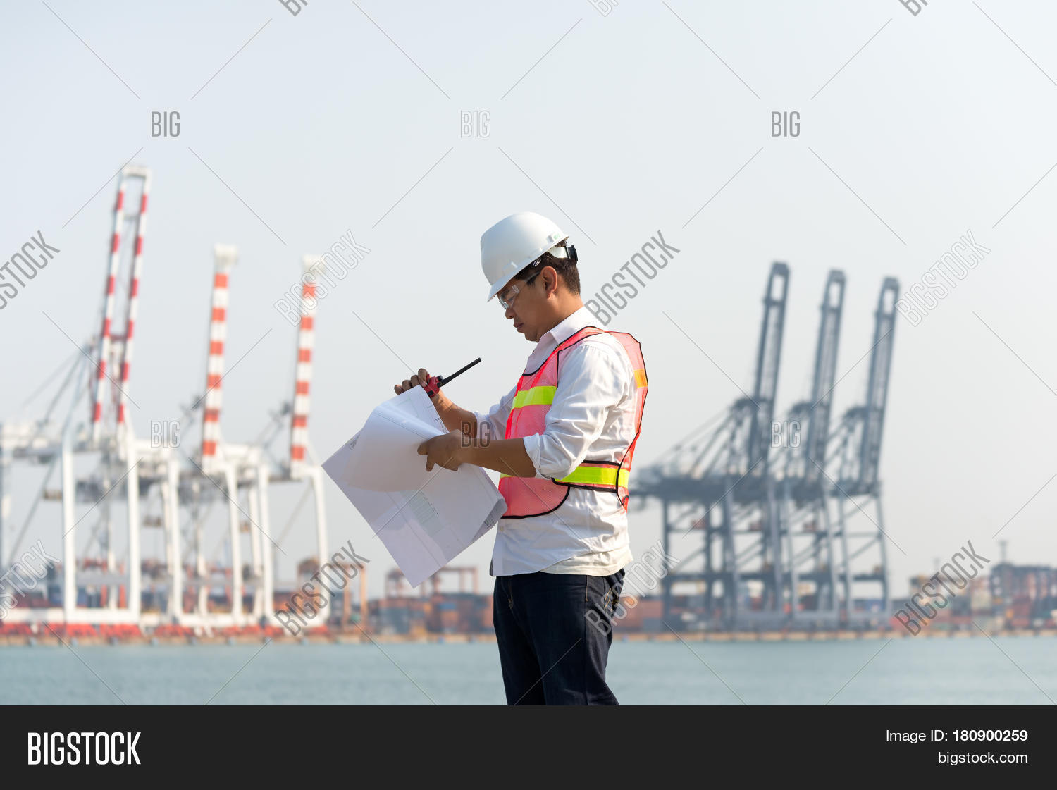 Man Engineer Working Image & Photo (Free Trial) | Bigstock