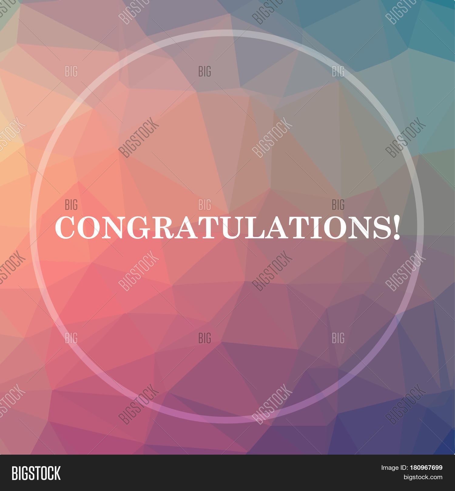 Congratulations Icon Image & Photo (Free Trial) | Bigstock