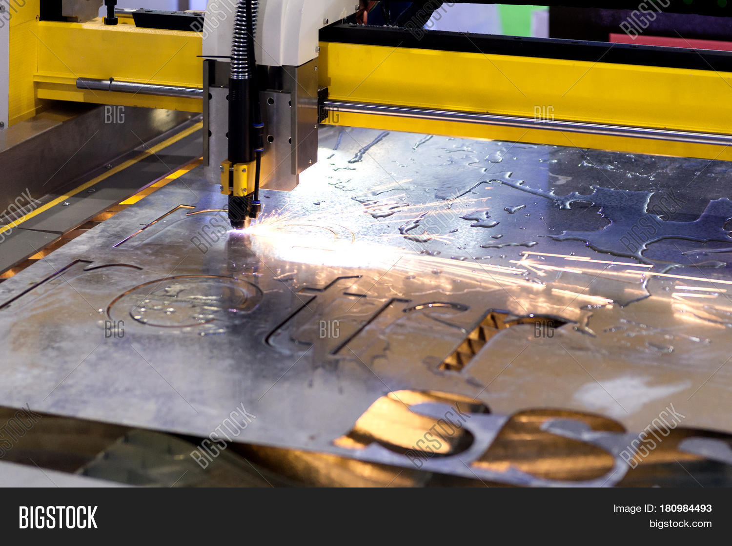 CNC Laser Cut Machine Image & Photo (Free Trial) | Bigstock