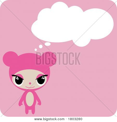 Pink Cartoon Animal Image & Photo (Free Trial) | Bigstock