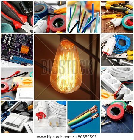 Collage Electric Image & Photo (Free Trial) | Bigstock