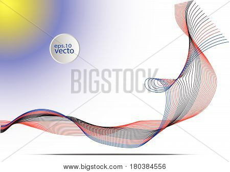 Abstract Color Curved Vector & Photo (Free Trial) | Bigstock