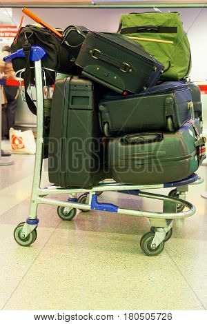 Trolley Stacked High Image & Photo (Free Trial) | Bigstock