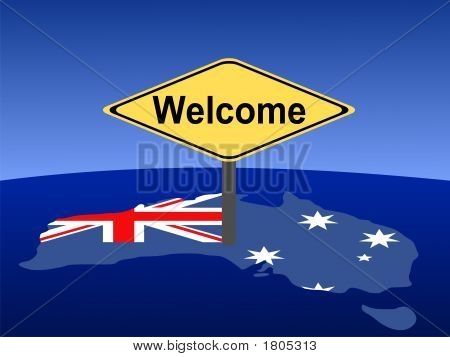 Welcome Australia Image & Photo (Free Trial) | Bigstock