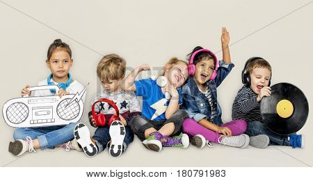 Little Children Music Image & Photo (Free Trial) | Bigstock