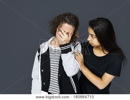 Friends Crying Sadness Image & Photo (Free Trial) | Bigstock